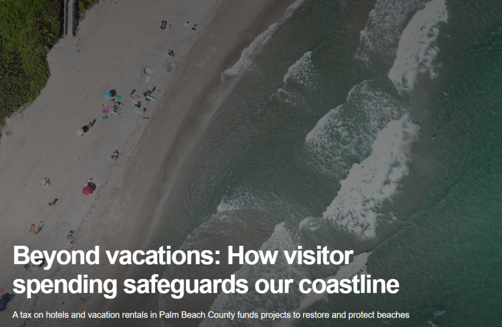 How Tourism Funding Powers Coastal Conservation in The Palm Beaches